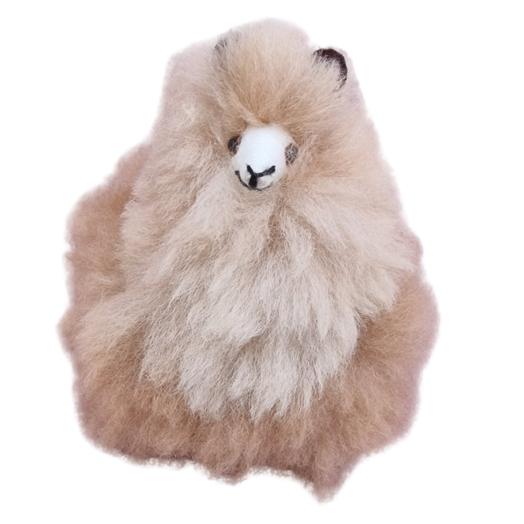 Béžová lama – extra mini | Cestujeme po Peru