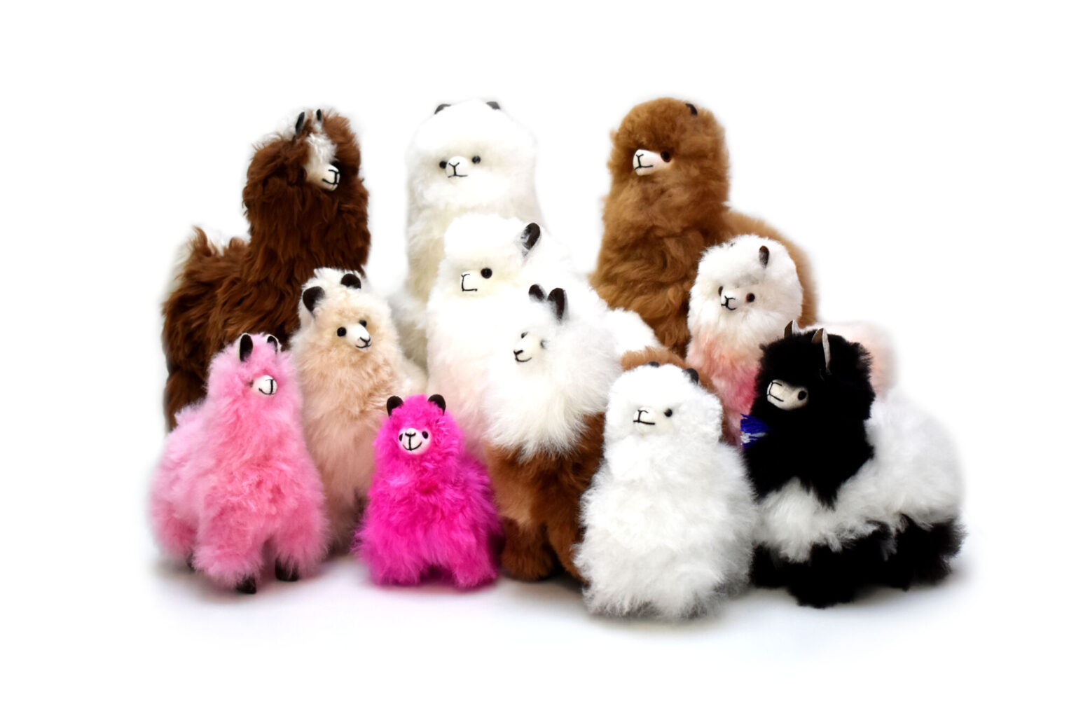 Růžová lama PINKY – extra mini | Cestujeme po Peru